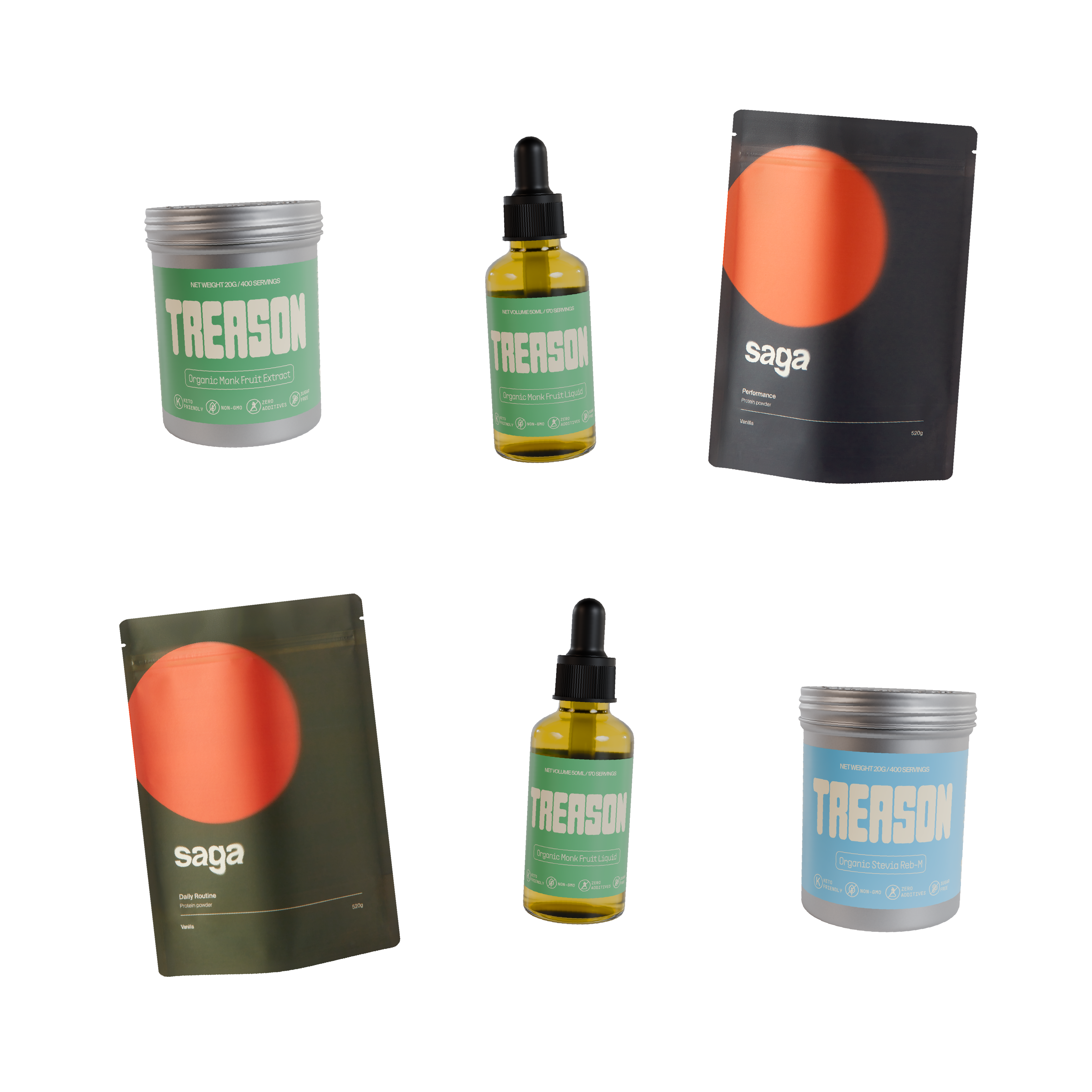 Treason | Organic Monk Fruit Extract Bundles
